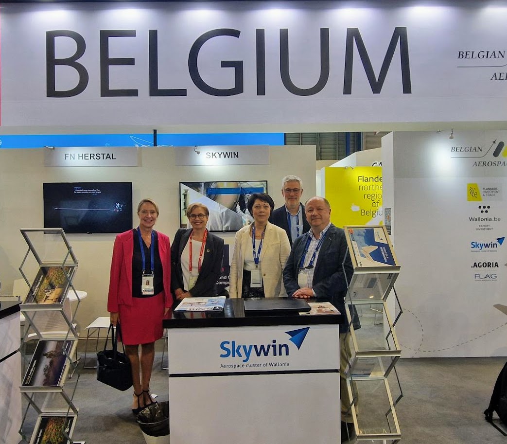 Skywin et 4 entreprises wallonnes à Singapour Airshow | Skywin